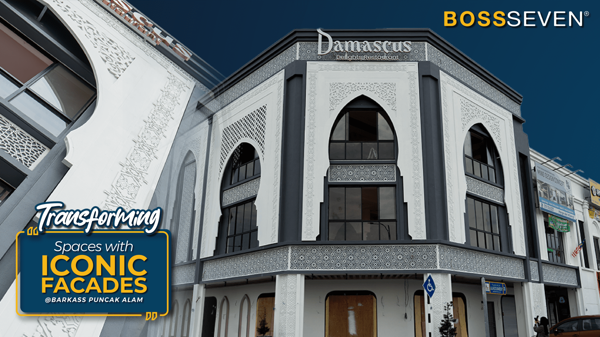 Transforming Spaces with Iconic Facades - Boss Seven Website